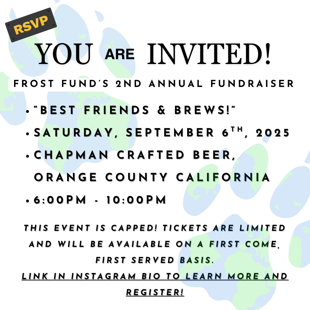 You’re Invited: Annual Fundraiser – Frost Fund